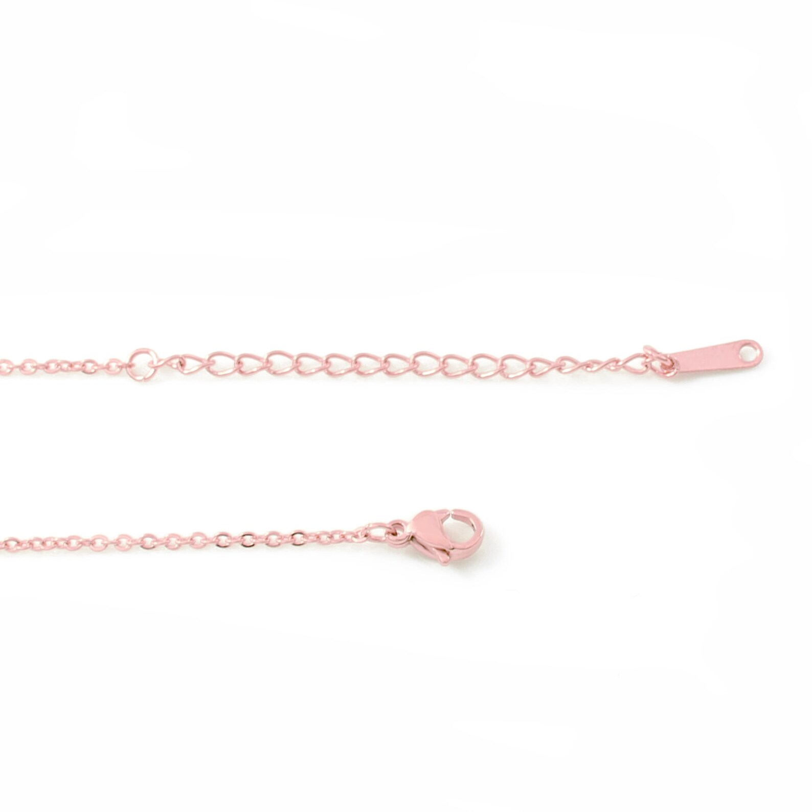 GABRIELLE- Personalized Name Necklace - 18ct Rose Gold/gold/silver ...