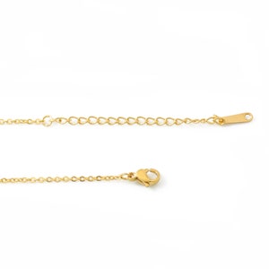 Sandra Gold Tone Name Necklace With Crystals - Personalized Jewellery ...