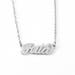 LEAH Personalized Custom Made Heart Shaped Name Necklace - Etsy