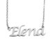 ELENA Personalized Name Necklace 18k Rose Gold/gold Plated/silver Tone ...