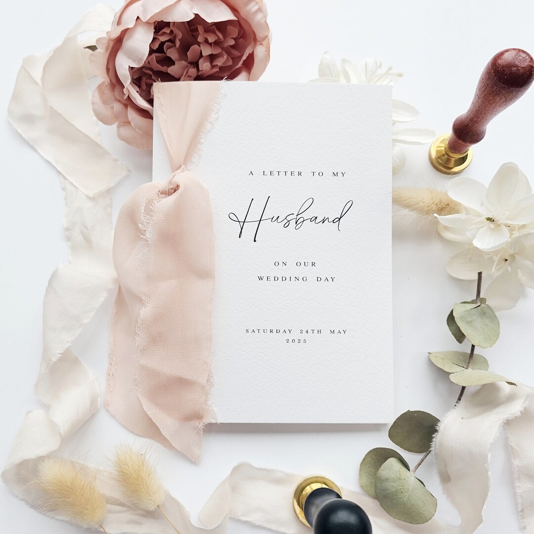 Wedding Letter to Husband, Wife, Parents, Bridesmaids | Letters to the ...