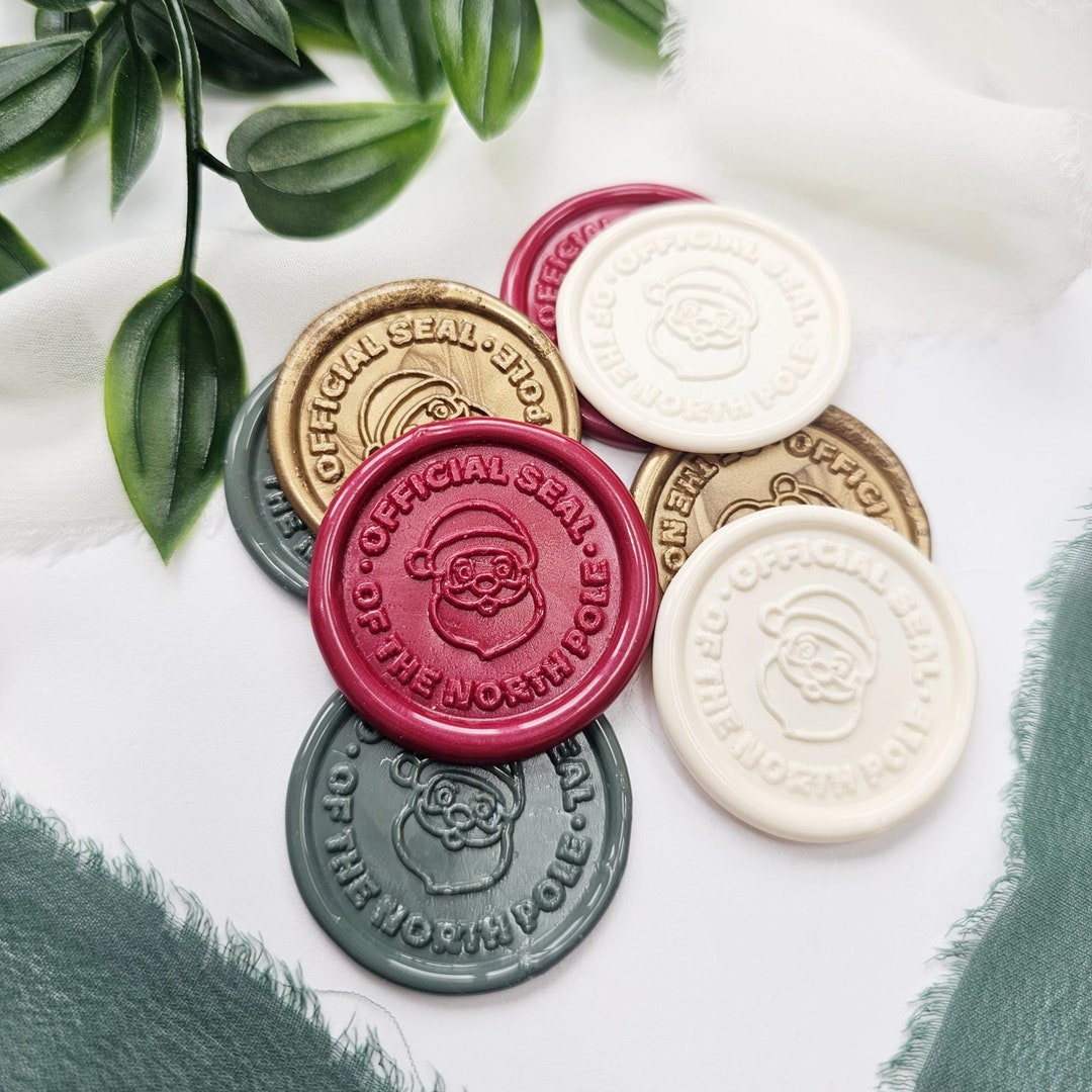 Santa Seal | Official Seal of the North Pole - Etsy