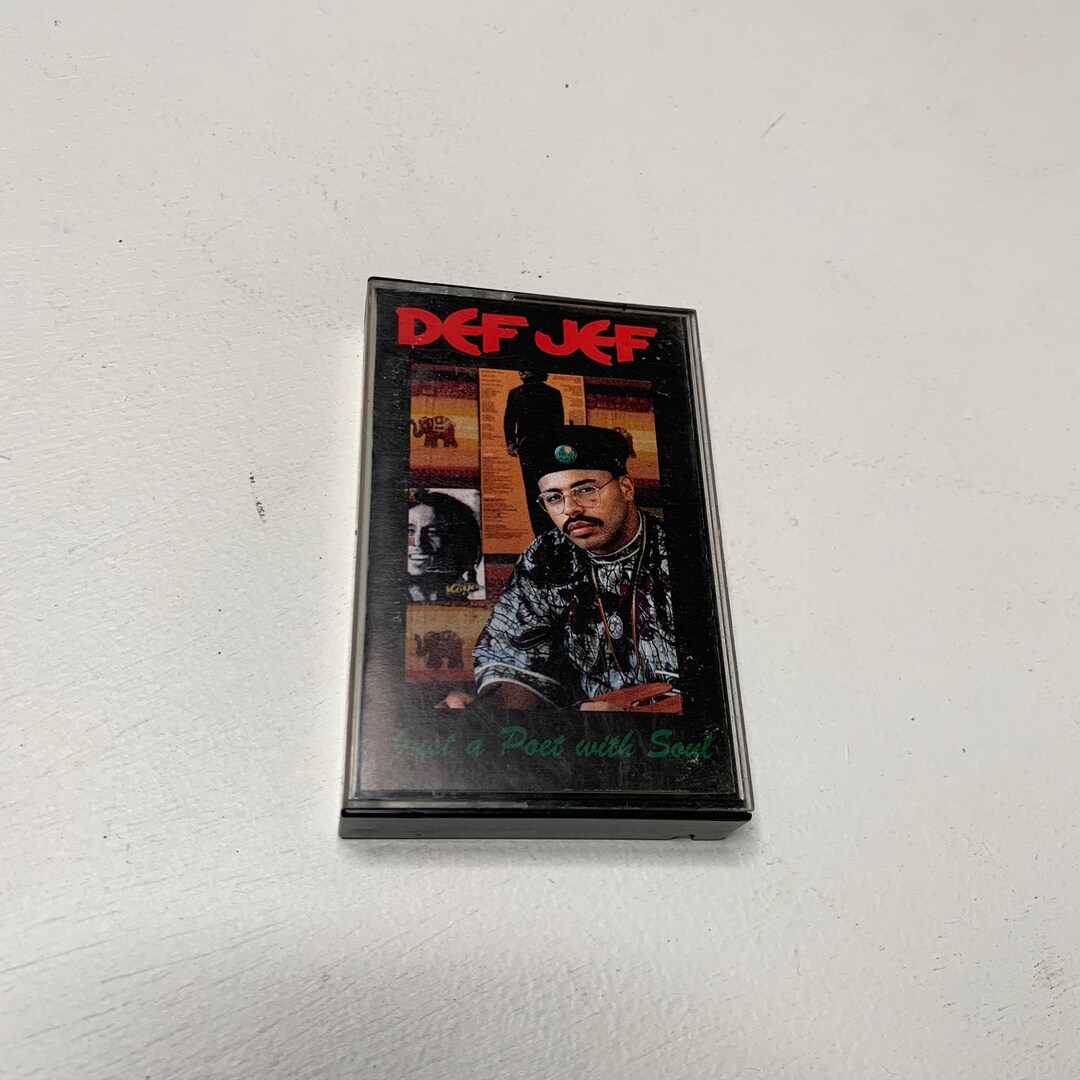 1990's Def Jef Cassette Tape Just A Poet With A Soul Delicious Vinyl - Etsy