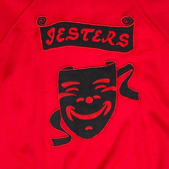 1970's Vintage Jesters Motorcycle Club Sweat Shirt Re… - Gem