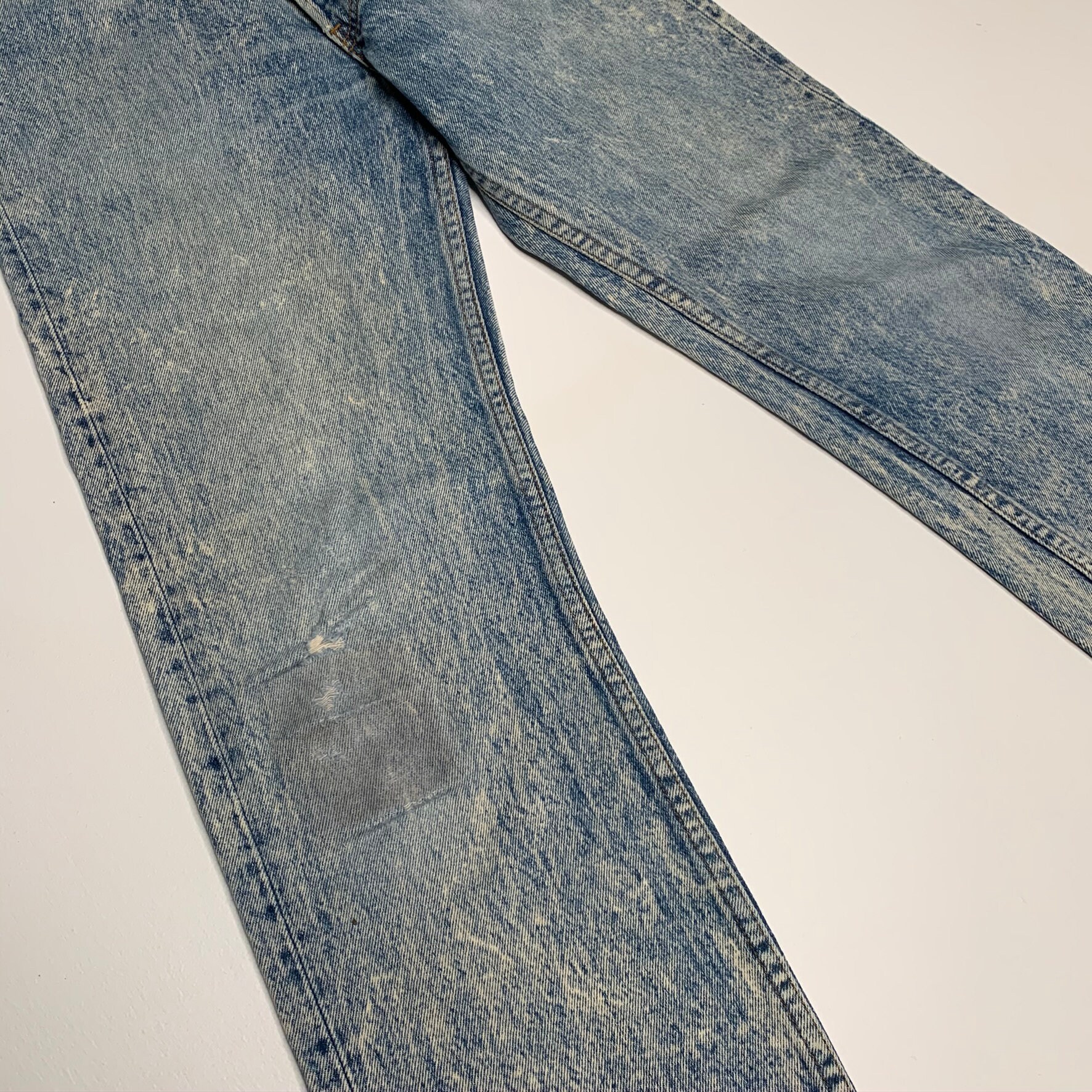 1980's Vintage Levis 501 Acid Wash Denim Jeans USA 28/27 - Etsy