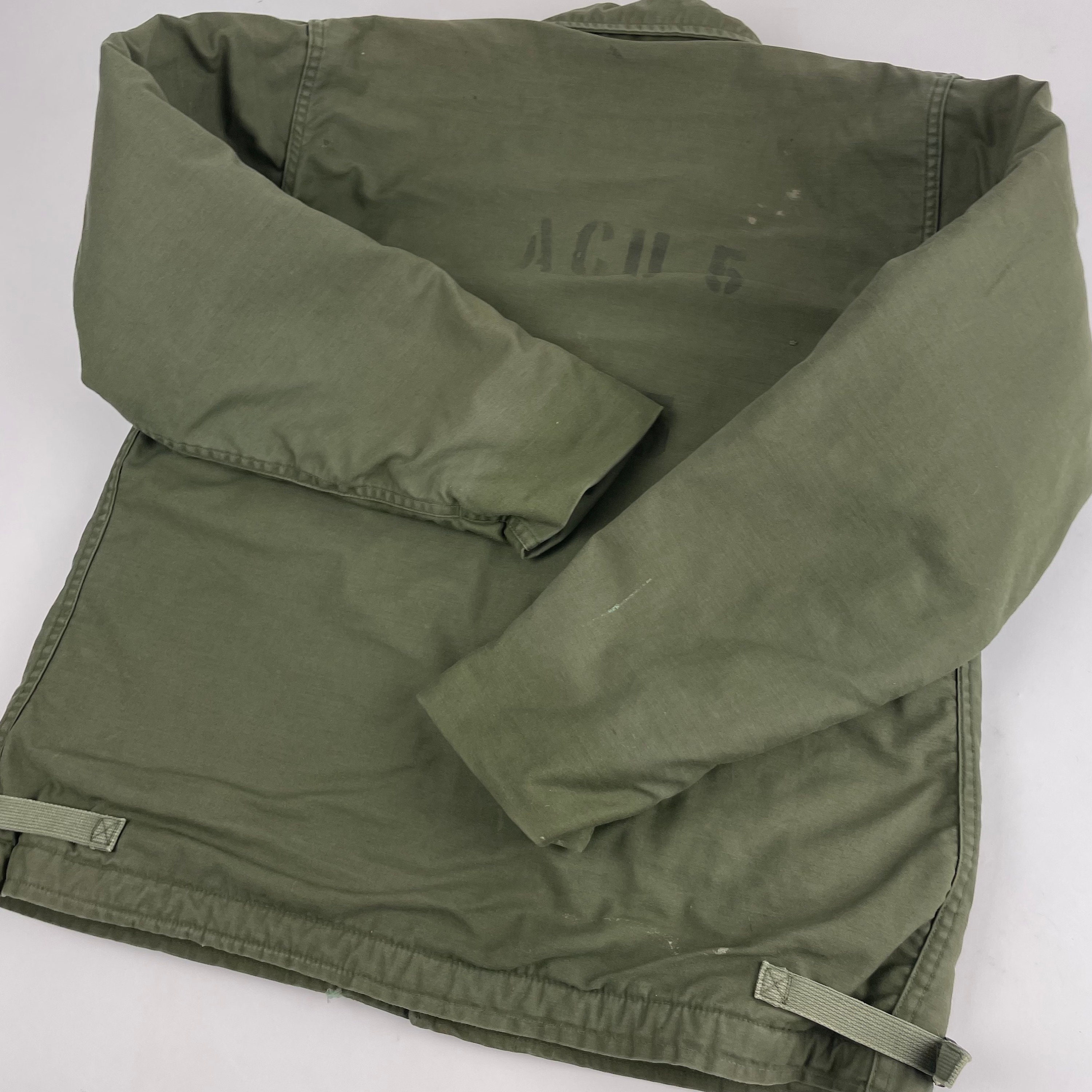 1970's Vintage Cold Weather Deck Jacket Vietnam Era Named 42-44 - Etsy