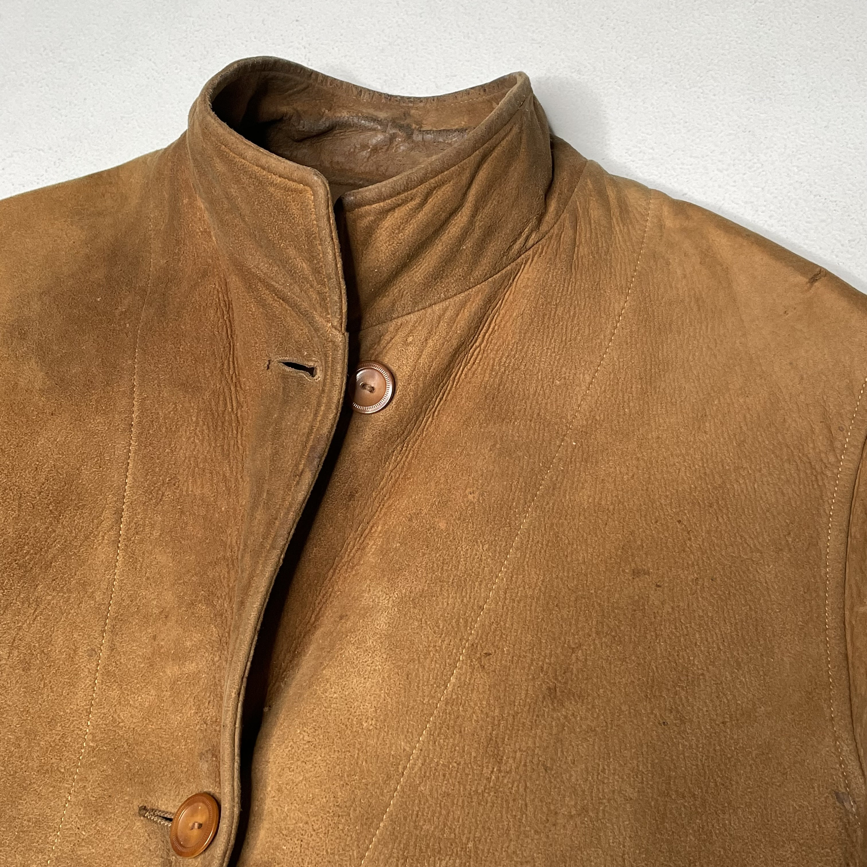 1930's Vintage Women's Rough Out Leather Jacket 36 - Etsy