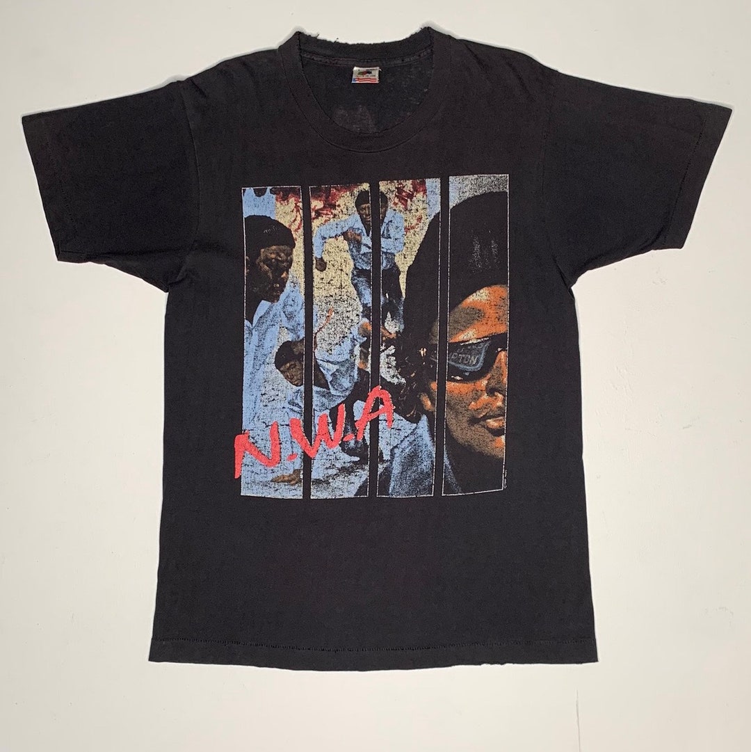 1990 NWA 100 Miles And Runnin Single Release Promo FOTL Label Etsy