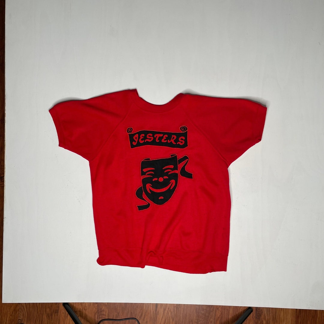 1970's Vintage Jesters Motorcycle Club Sweat Shirt Red Medium - Etsy