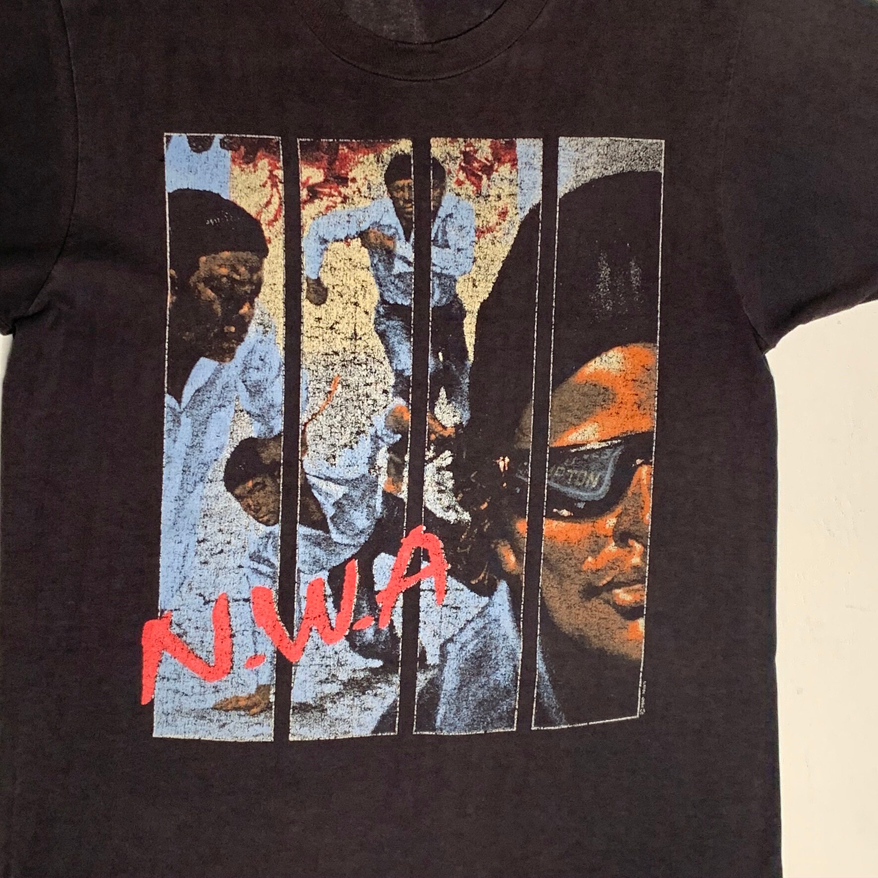 1990 NWA 100 Miles and Runnin Single Release Promo FOTL Label Large - Etsy