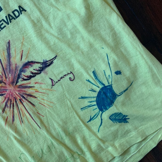 1980's Vintage Moonlight Bunny Ranch Souvenir shirt S… - Gem