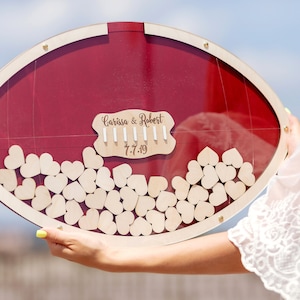 Wedding Guest Book, American Football Guest Book, Wedding Guest Book ...