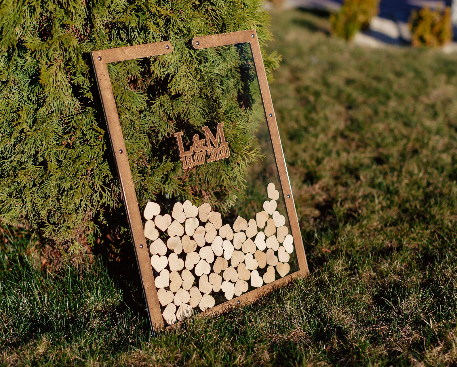 Frame Wedding Guest Book, Wedding Gift, Wedding Guest Book Alternative ...
