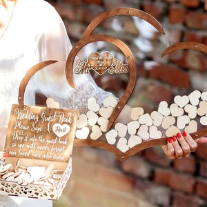 Transparent Wedding Guest Book, Wedding Guest Book, Wedding Guest Book ...