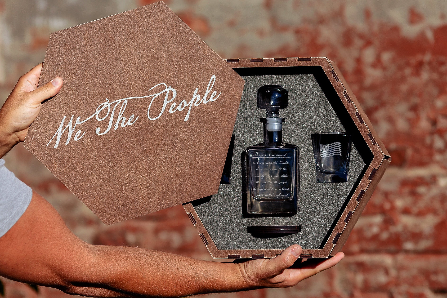 American Constitution Gift, We the People, Christmas Gift, Whiskey ...