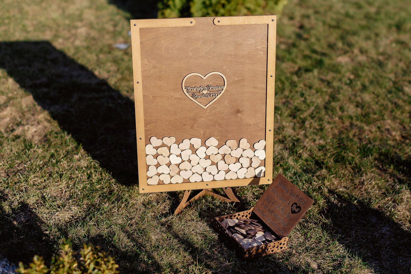 Frame Wedding Guest Book, Wedding Gift, Wedding Guest Book Alternative ...