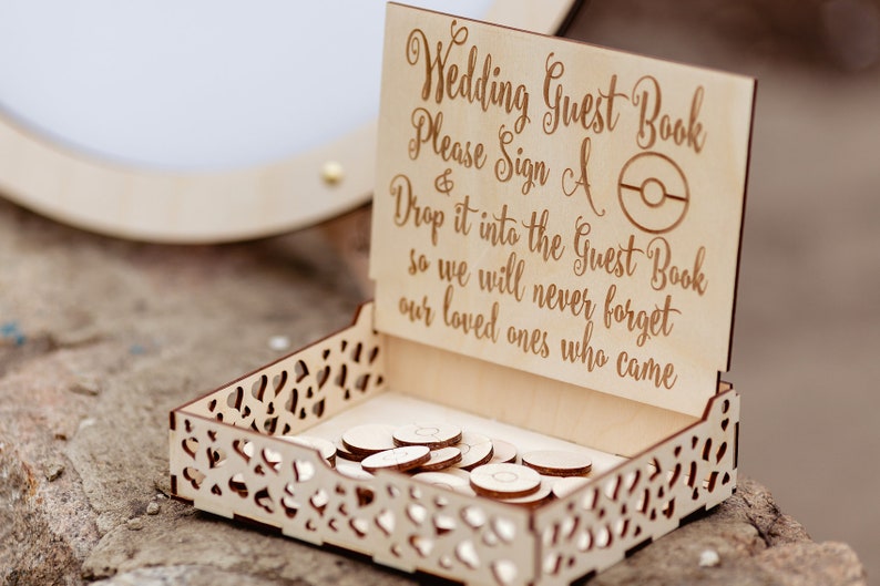 Circle Wedding Guest Book Wedding Guest Book Wedding Guest | Etsy