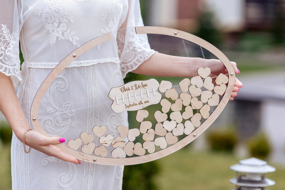 Transparent Wedding Guest Book, Transparent American Football Guest ...