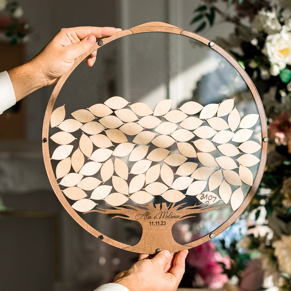 Tree Guest Book - Etsy