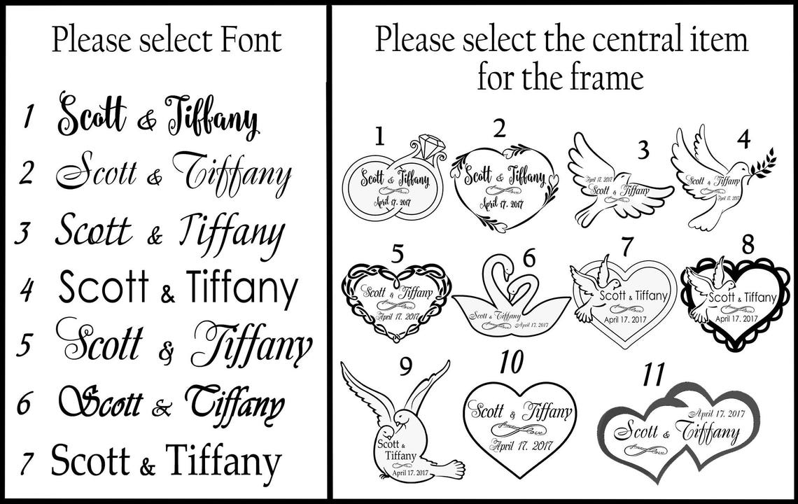 Wedding Sign Box for Hearts Gift for the Couple Wooden Box - Etsy