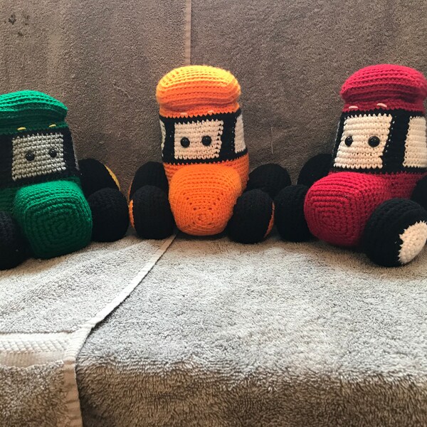 Crochet Tractor - Etsy