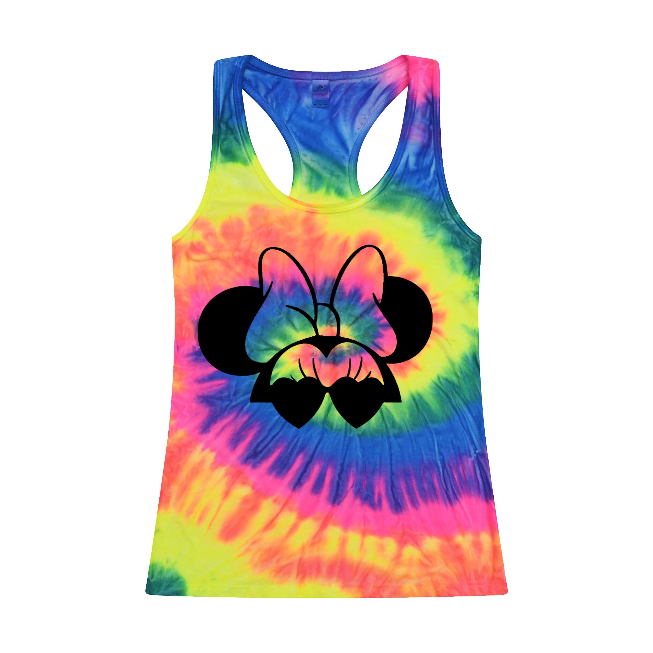 Tie Dye Disney Tank Top, Bright Tie Dye, 2024 Disney Group Trip Tank ...