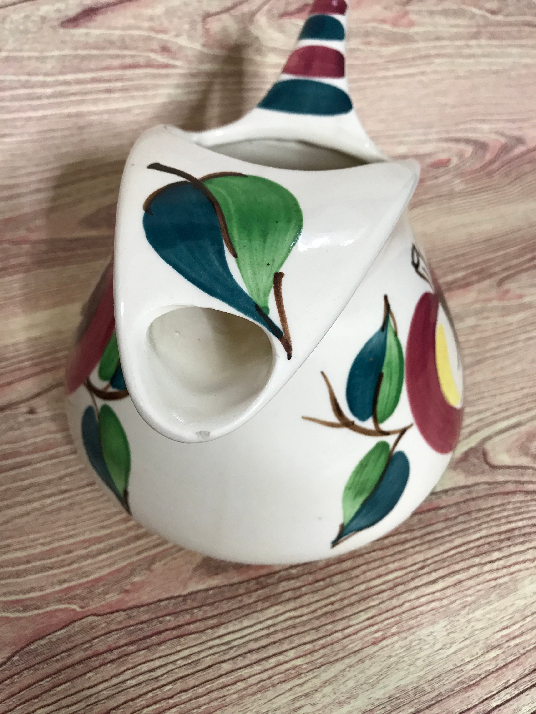 Vintage Purinton Pottery Apple Large Pitcher Large Purinton Apple Slip ...