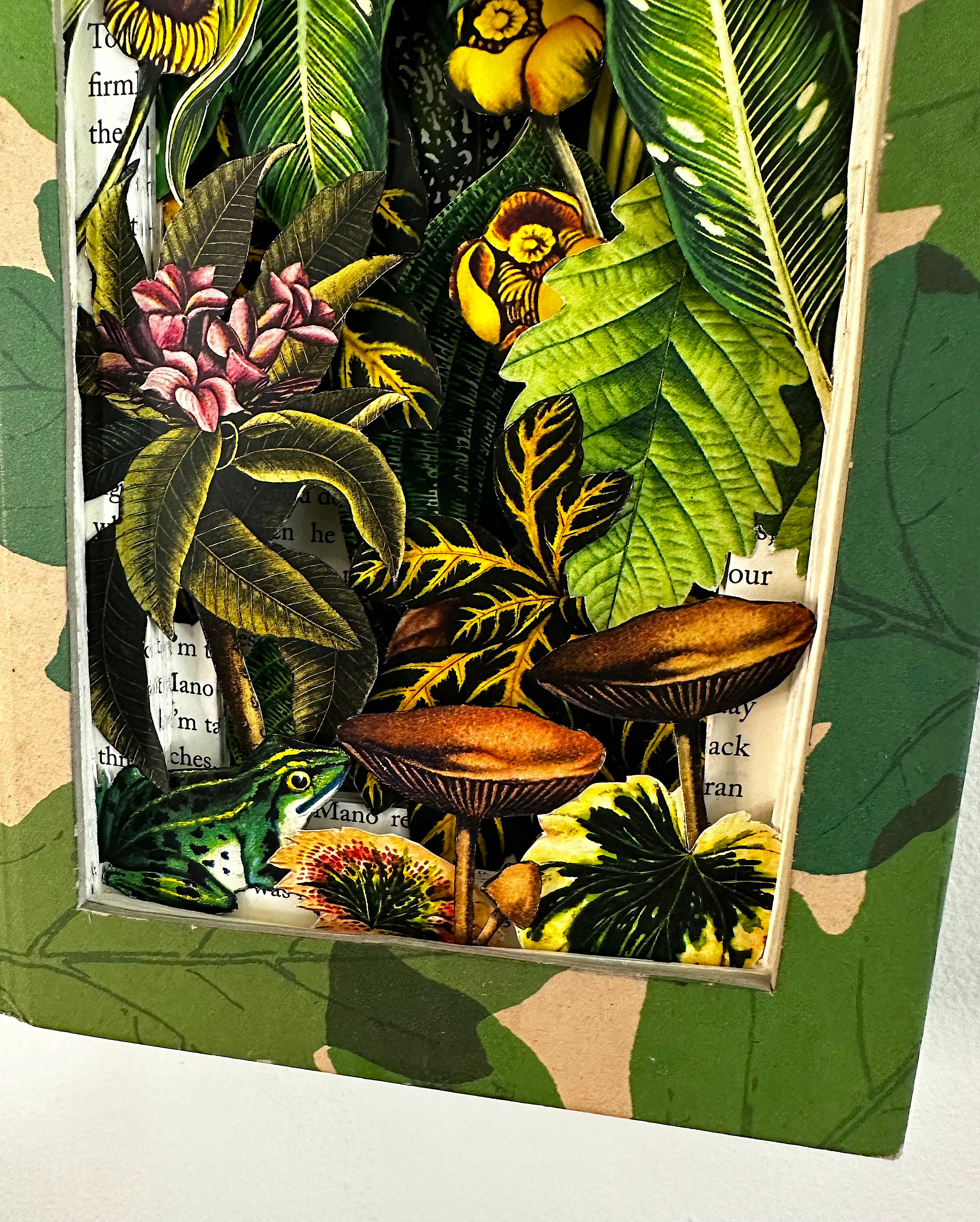 Toby Alone Book Art Sculpture Wall Art 3D Book Shadowbox - Etsy