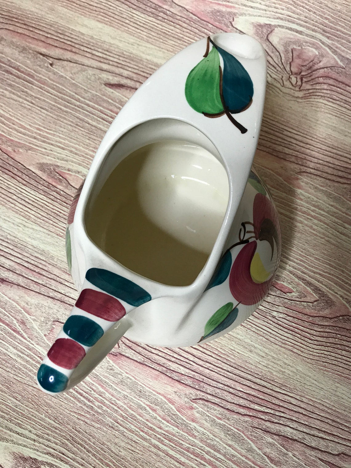 Vintage Purinton Pottery Apple Large Pitcher Large Purinton Apple Slip ...