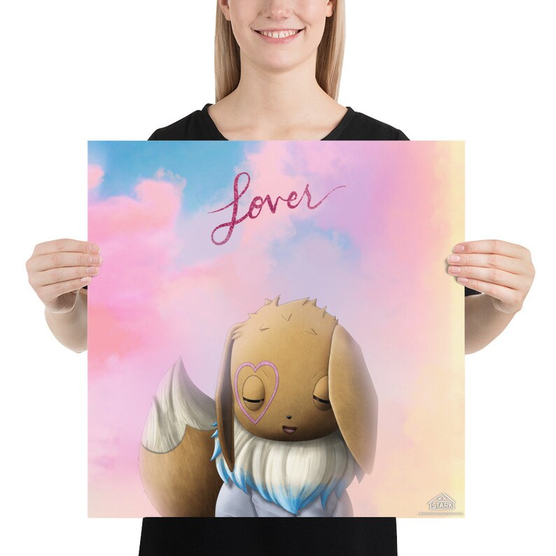 Eevee Lover Album Poster - Etsy
