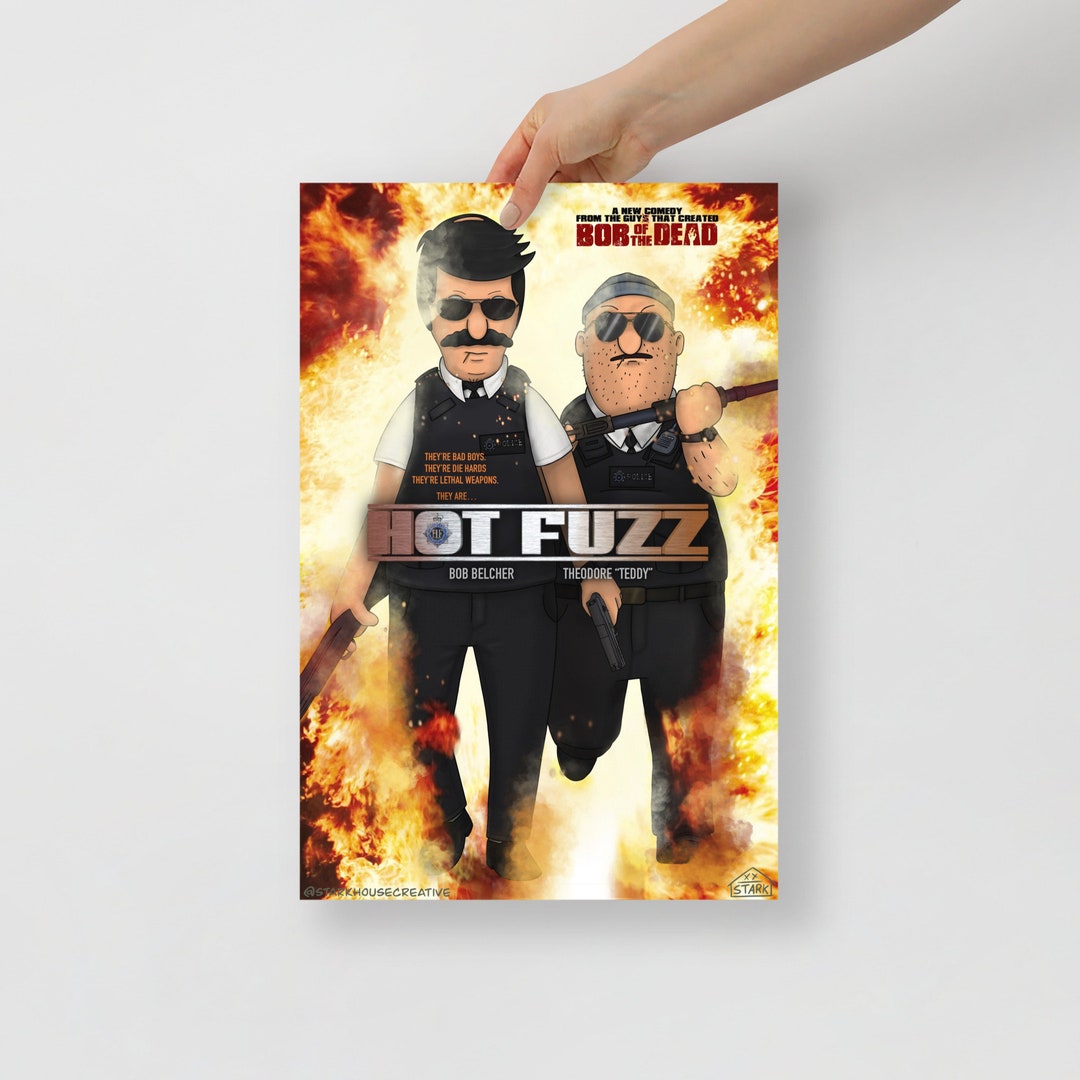 Hot Fuzz Poster - Etsy