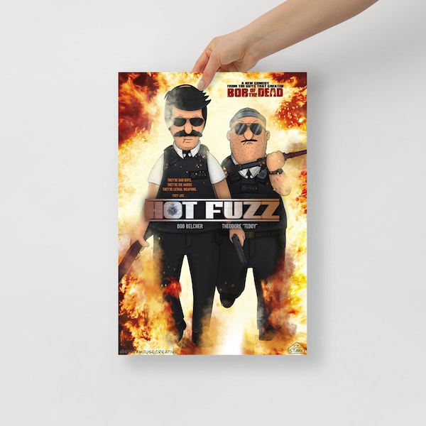 Hot Fuzz Poster - Etsy