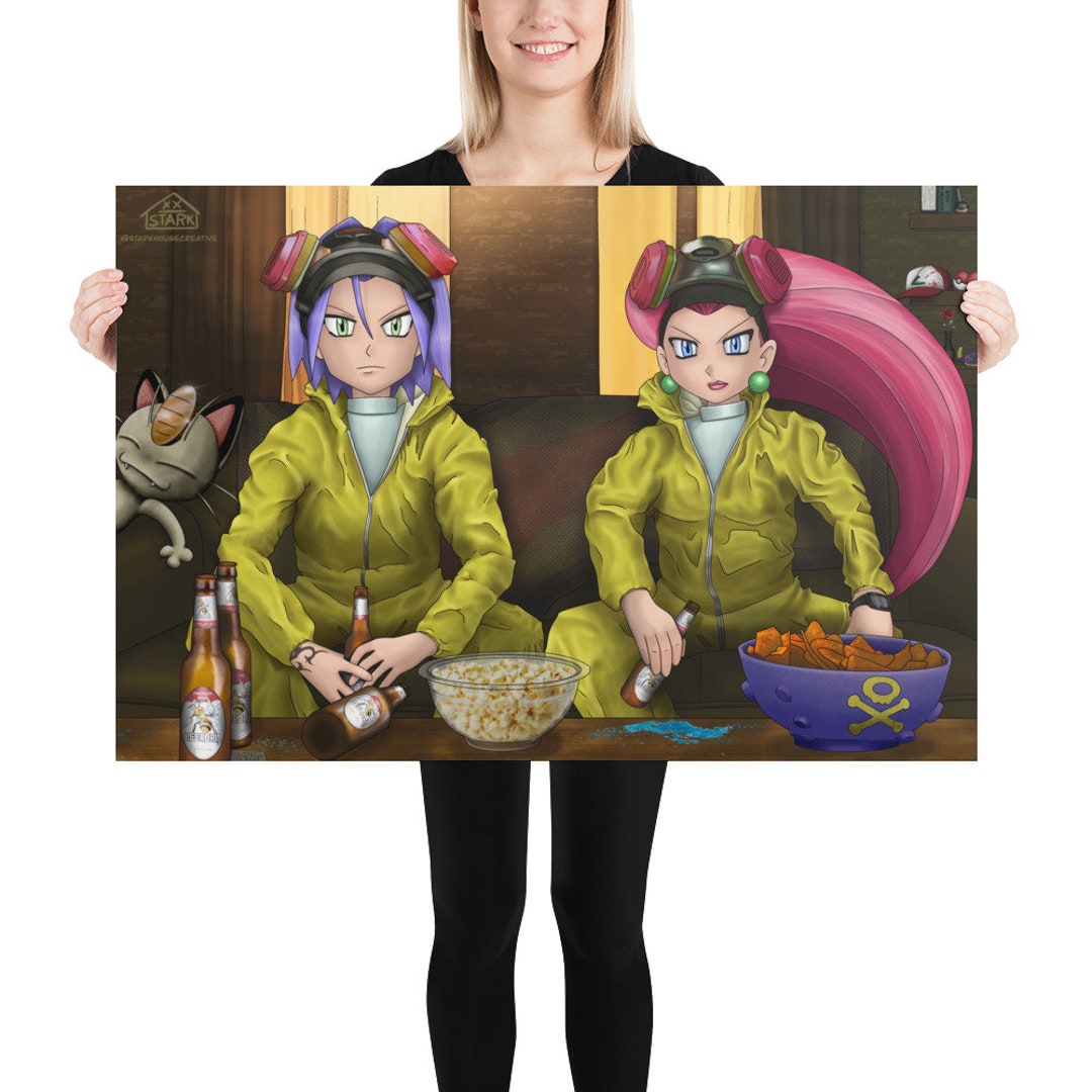 Team Rocket Breaking Bad Poster - Etsy