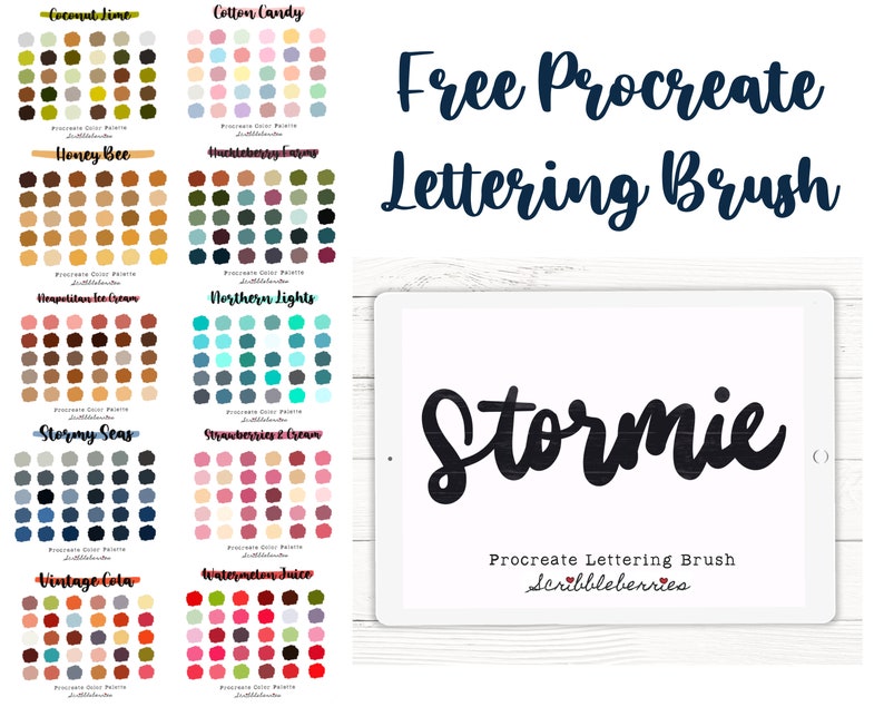 Procreate Color Palette Bundle Procreate Brushes Procreate | Etsy