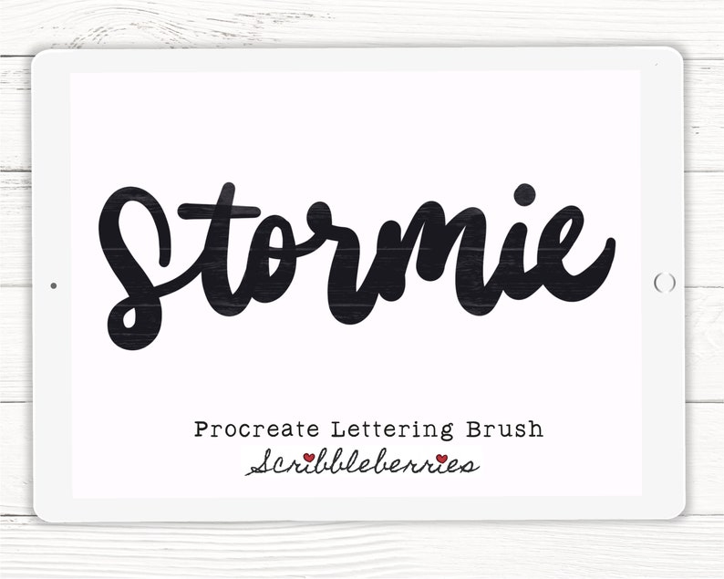 Procreate Lettering Brushes Bundle Lettering Duo Procreate | Etsy