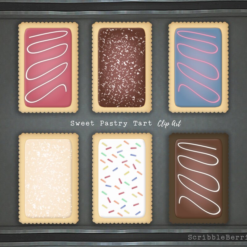 Sweet Tarts Clipart - Etsy