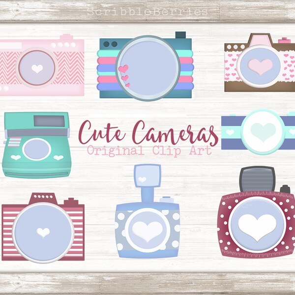Camera Clipart - Etsy