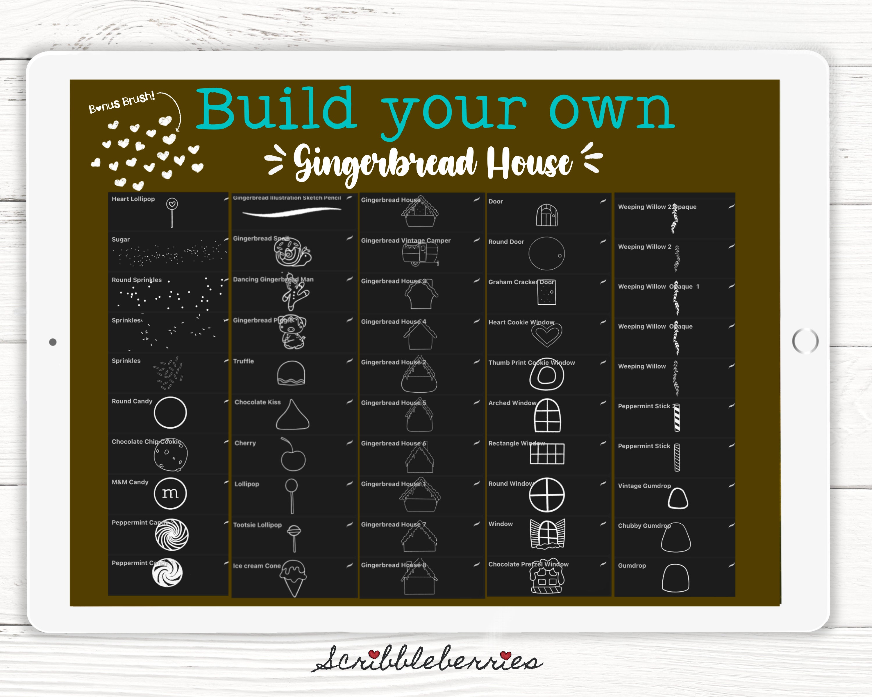 Gingerbread House Texture