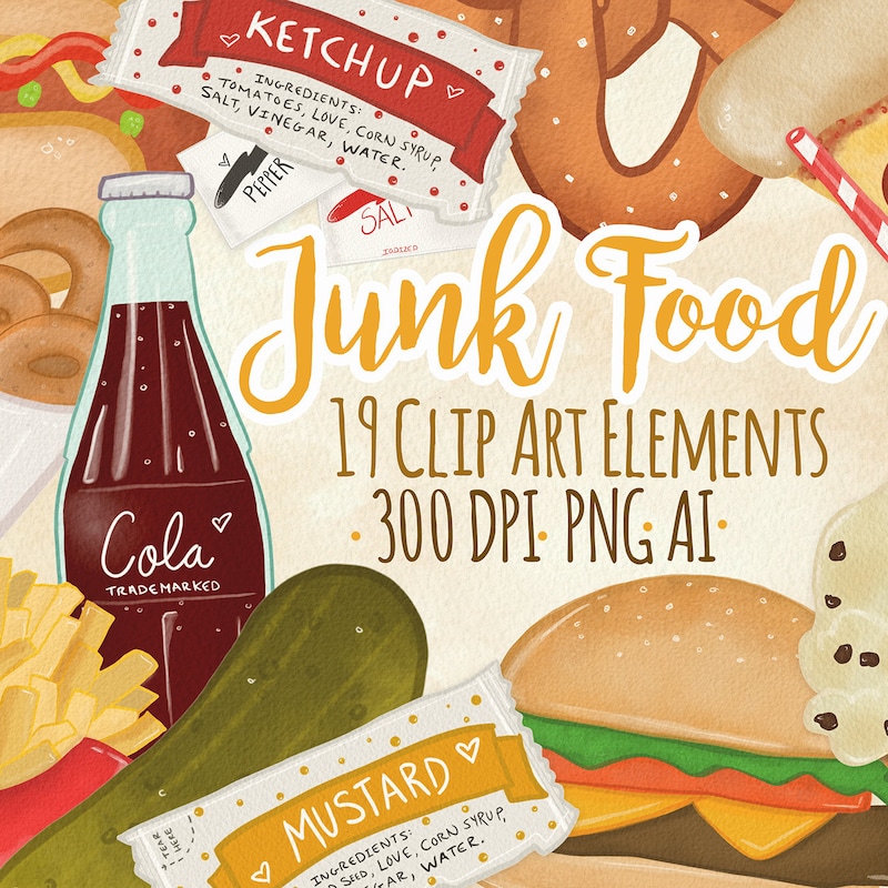 Food Clip Art - Etsy