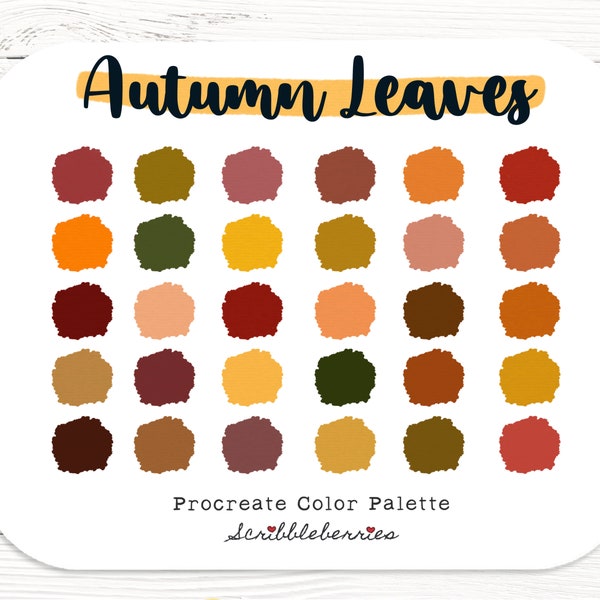 Earthy Color Palette - Etsy