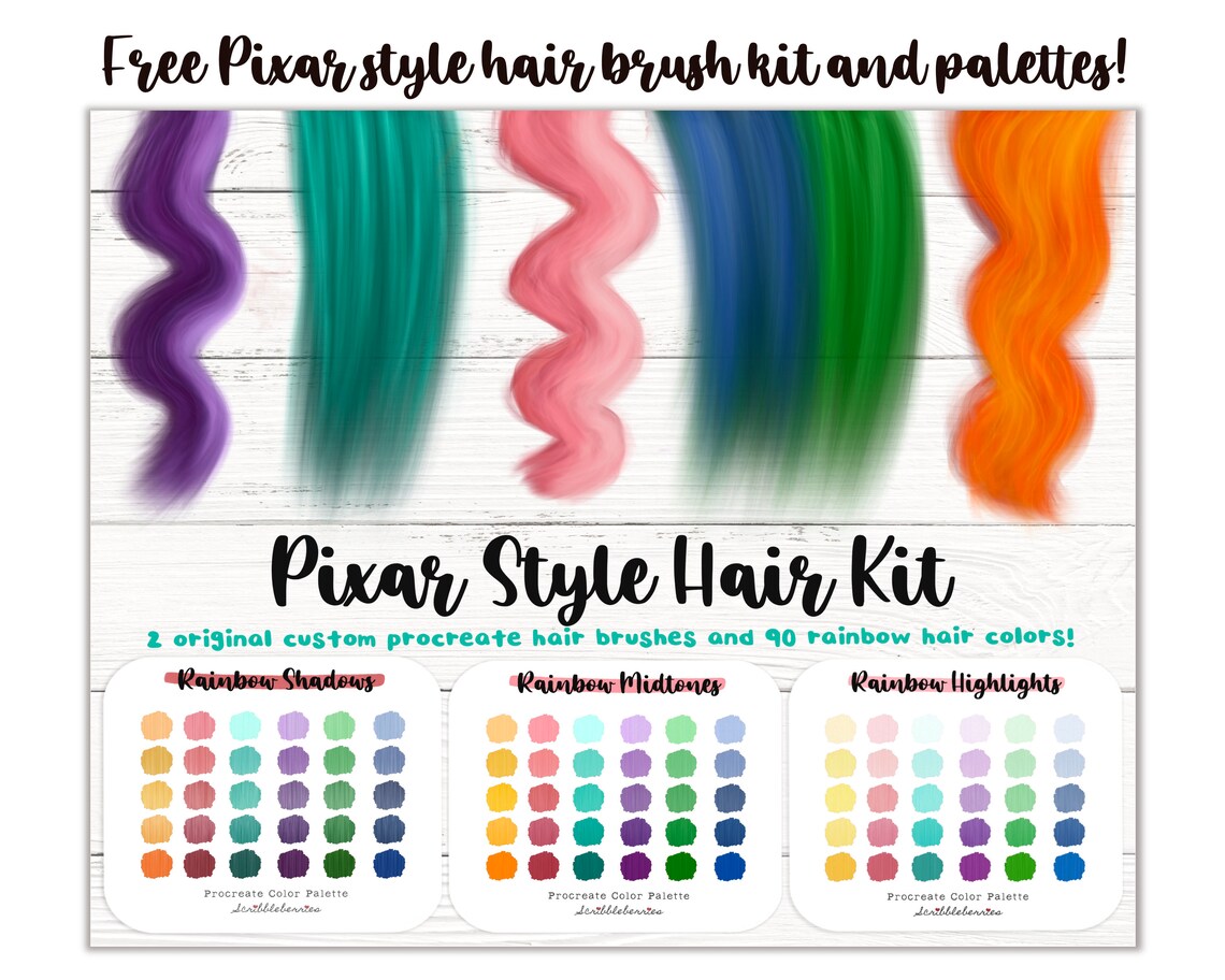 Procreate Color Palette Bundle Procreate Brushes Procreate Etsy