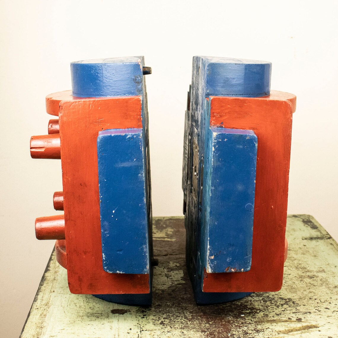 Industrial Wood Foundry Mold Piece Vintage Wooden Foundry | Etsy