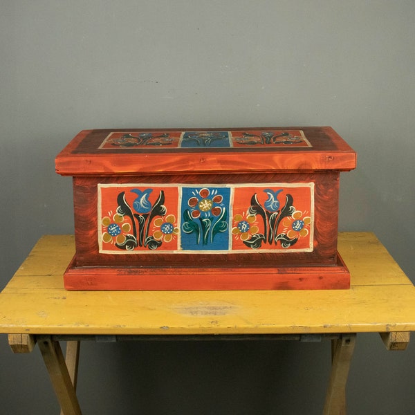 Hand Painted Chest - Etsy