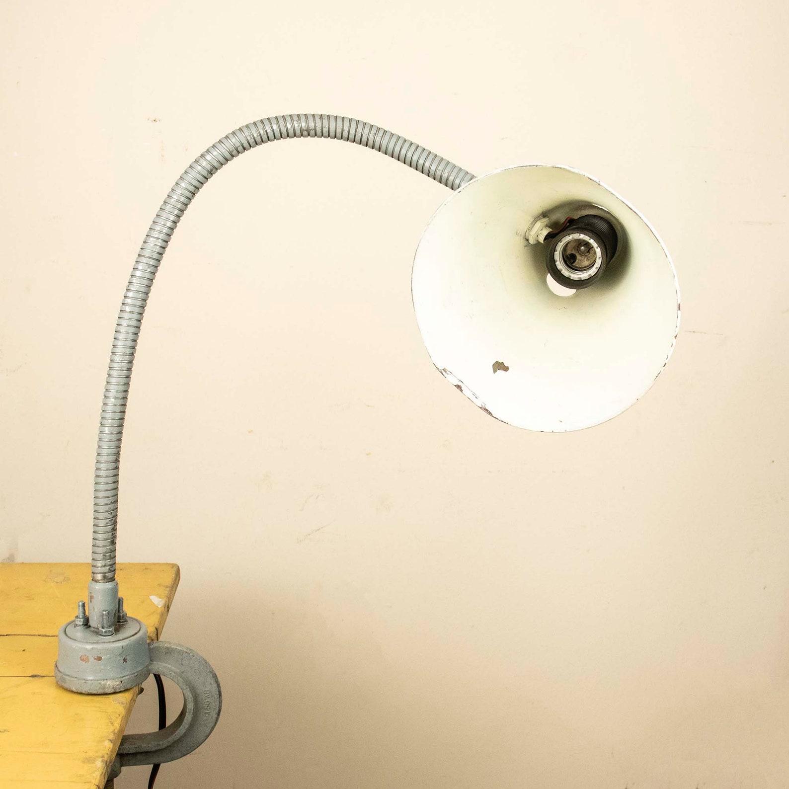 Industrial Workbench Lamp - Etsy