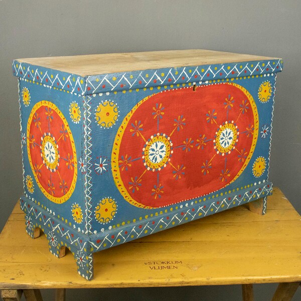 Hand Painted Chest - Etsy