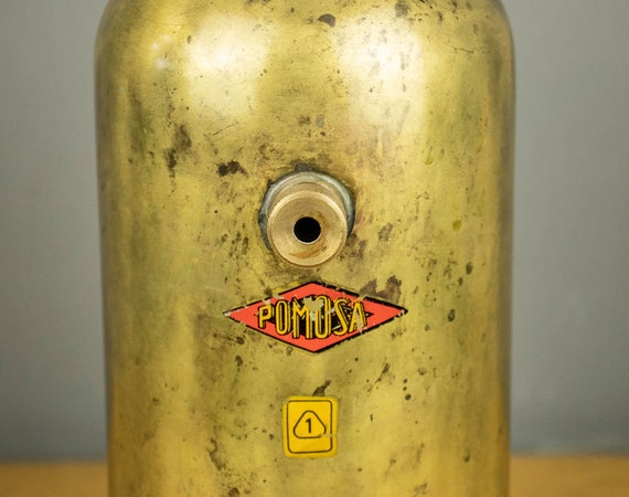 Vintage DDR Brass Spray Bottle POMOSA Etsy UK