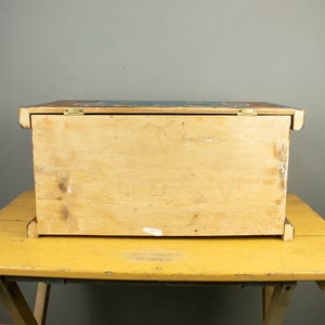 Vintage Romanian Handmade Painted Chest - Etsy