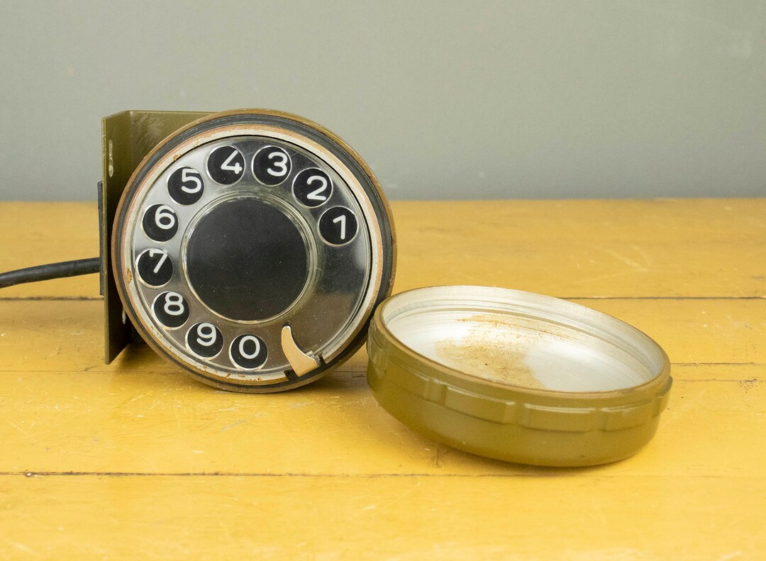 Vintage Military Rotery Phone - Etsy