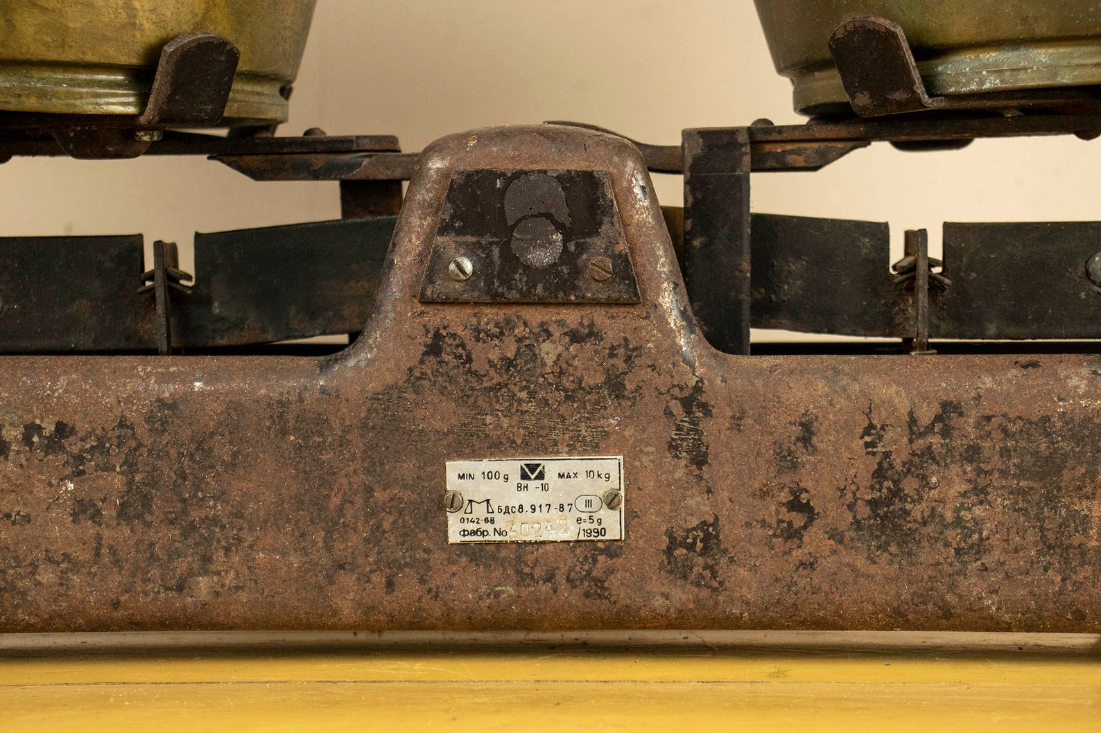 Vintage Market Scale Cast Iron Groceries Scale With Brass - Etsy