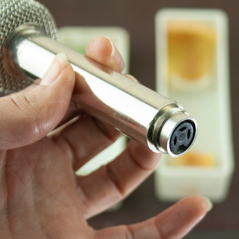 Vintage Microphone Model of 1967 - Etsy